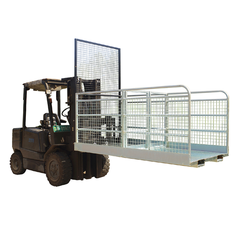 CF-WP-L Custom Forklift Access Man Cage - Buy forklift man cage, work ...