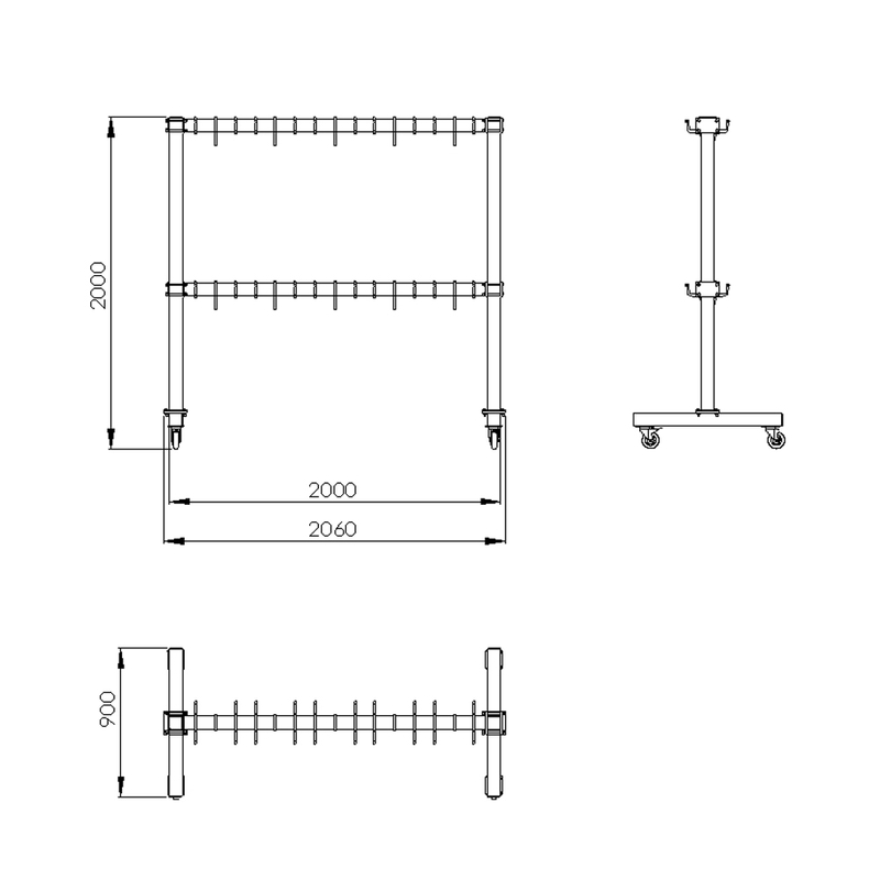 CF-PTS-1000 Portal Lifting Sling Rack - Buy portal lifting sling rack ...